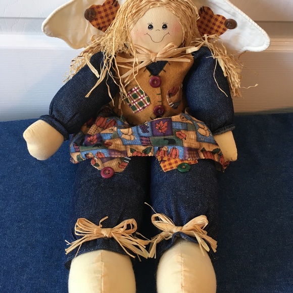 Prima Creations, Inc. | Accents | Shelf Angel Doll Fall Decor | Poshmark